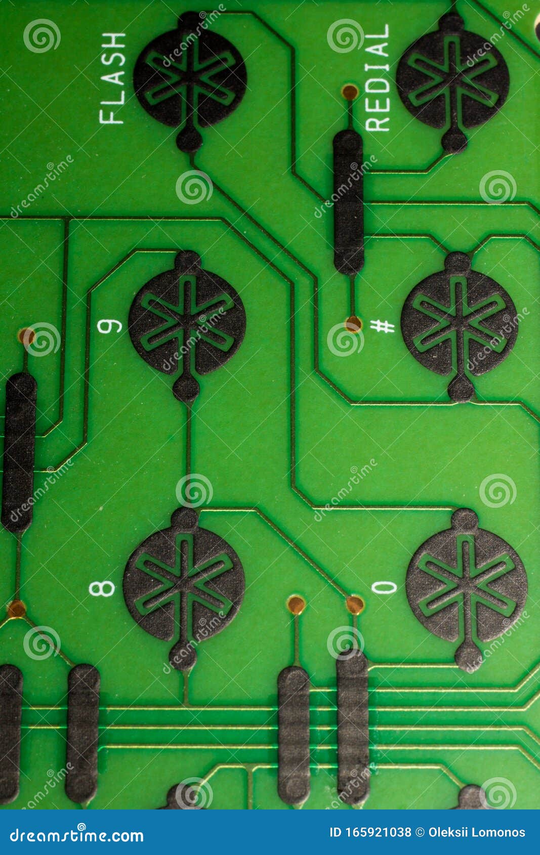 PCB Circuitry with Photo Diode, Laser, Resistors, Microchips ... PCB Circuitry with Photo Diode, Laser, Resistors, Microchips ...