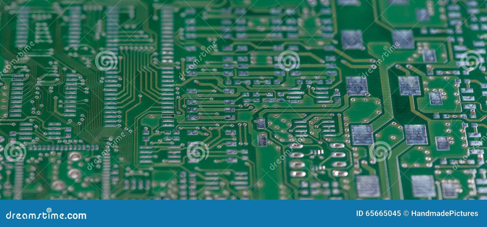 PCB (close-up shot) stock image. Image of macro, industrial - 65665045