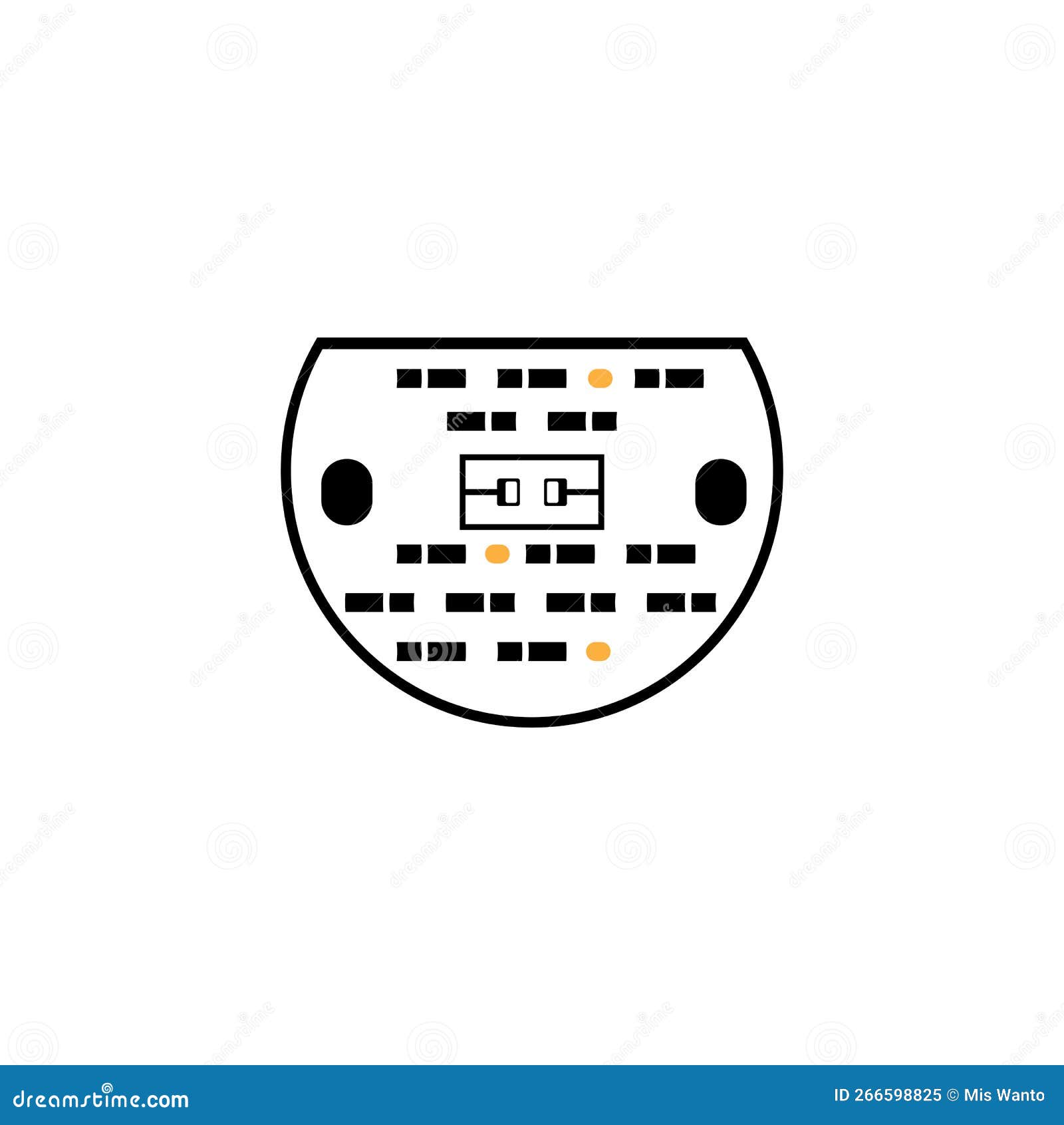 PCB (Printed Circuit Board) Design Logo Vector Template Stock ...