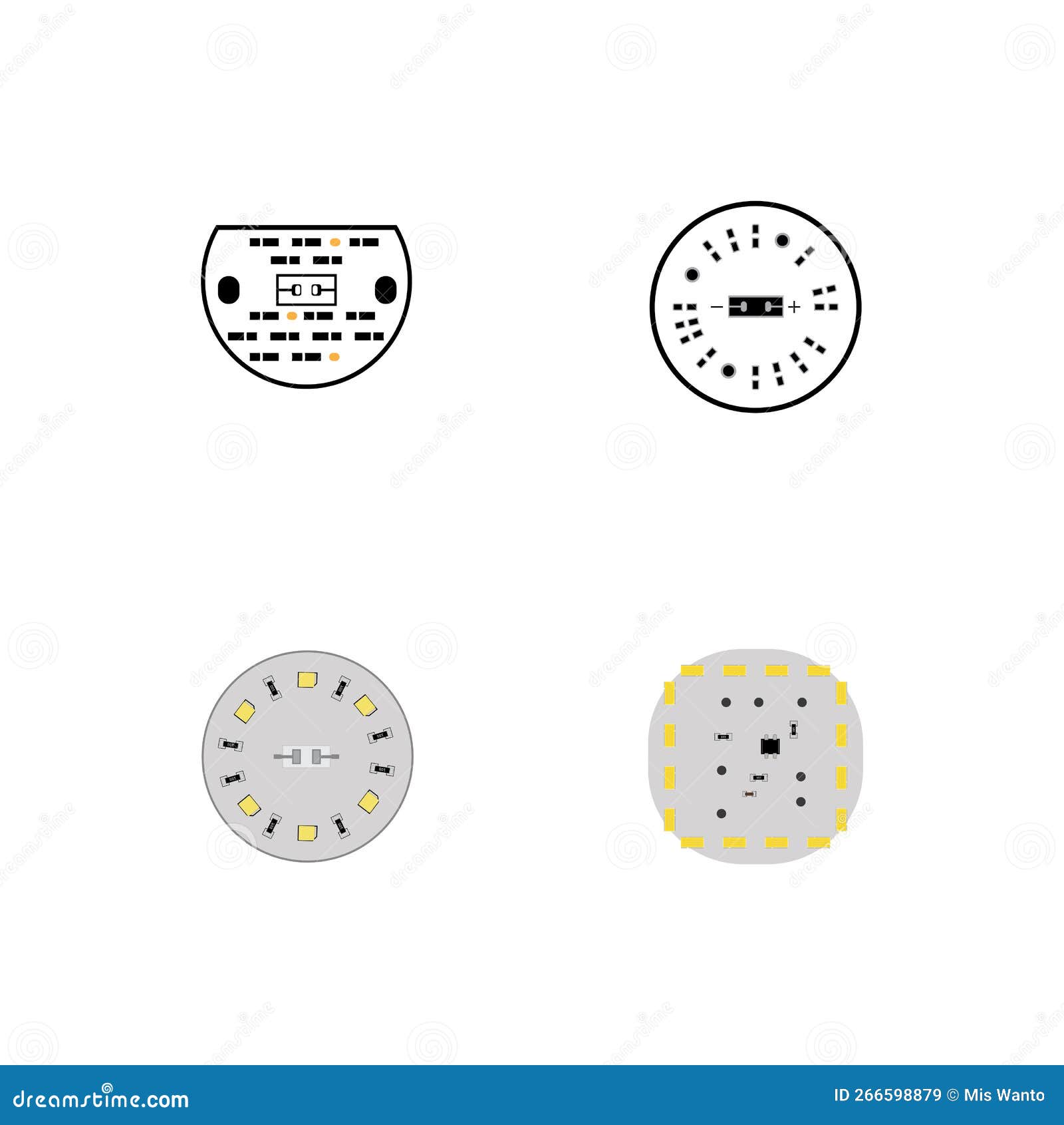 PCB (Printed Circuit Board) Design Logo Vector Template Stock ...