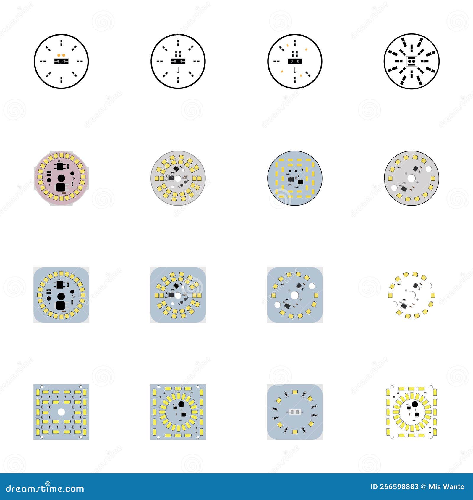 PCB (Printed Circuit Board) Design Logo Vector Template Stock ...