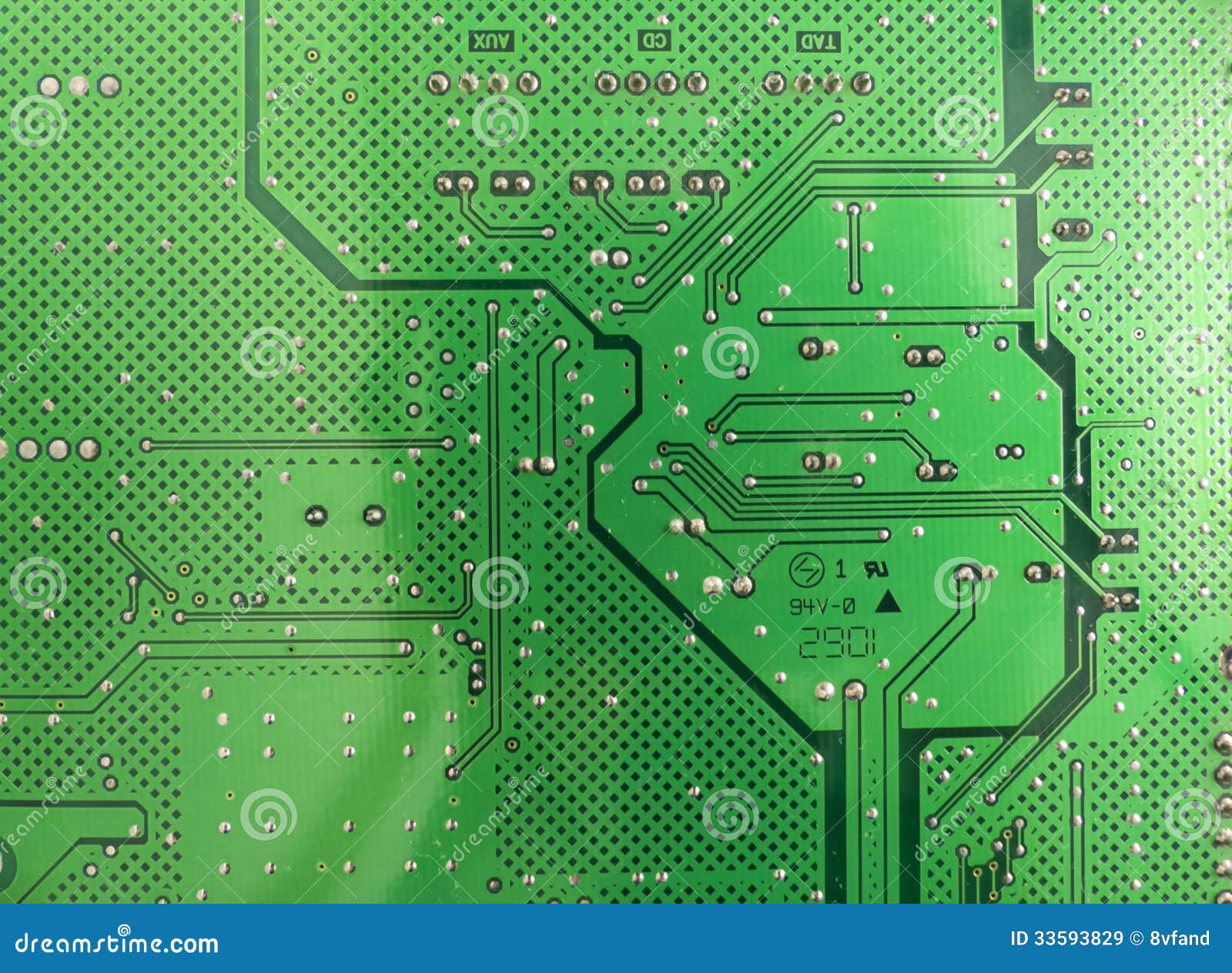 PCB printed circuit board stock image. Image of view - 33593829