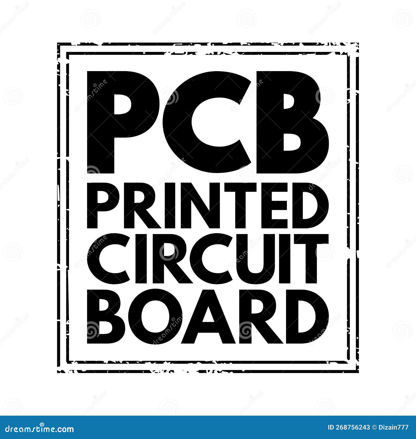 PCB Printed Circuit Board - Laminated Sandwich Structure Of Conductive ...