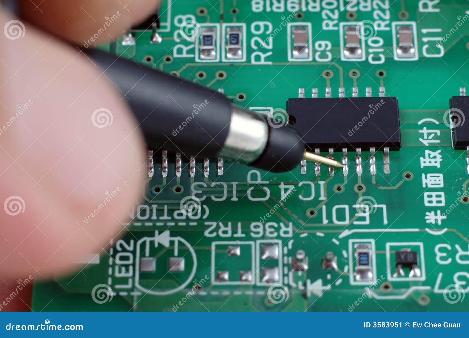 Pcb Rework Picture. Image: 3583951