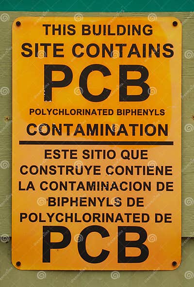 PCB Sign stock image. Image of closeup, warning, biphenyls - 22701201