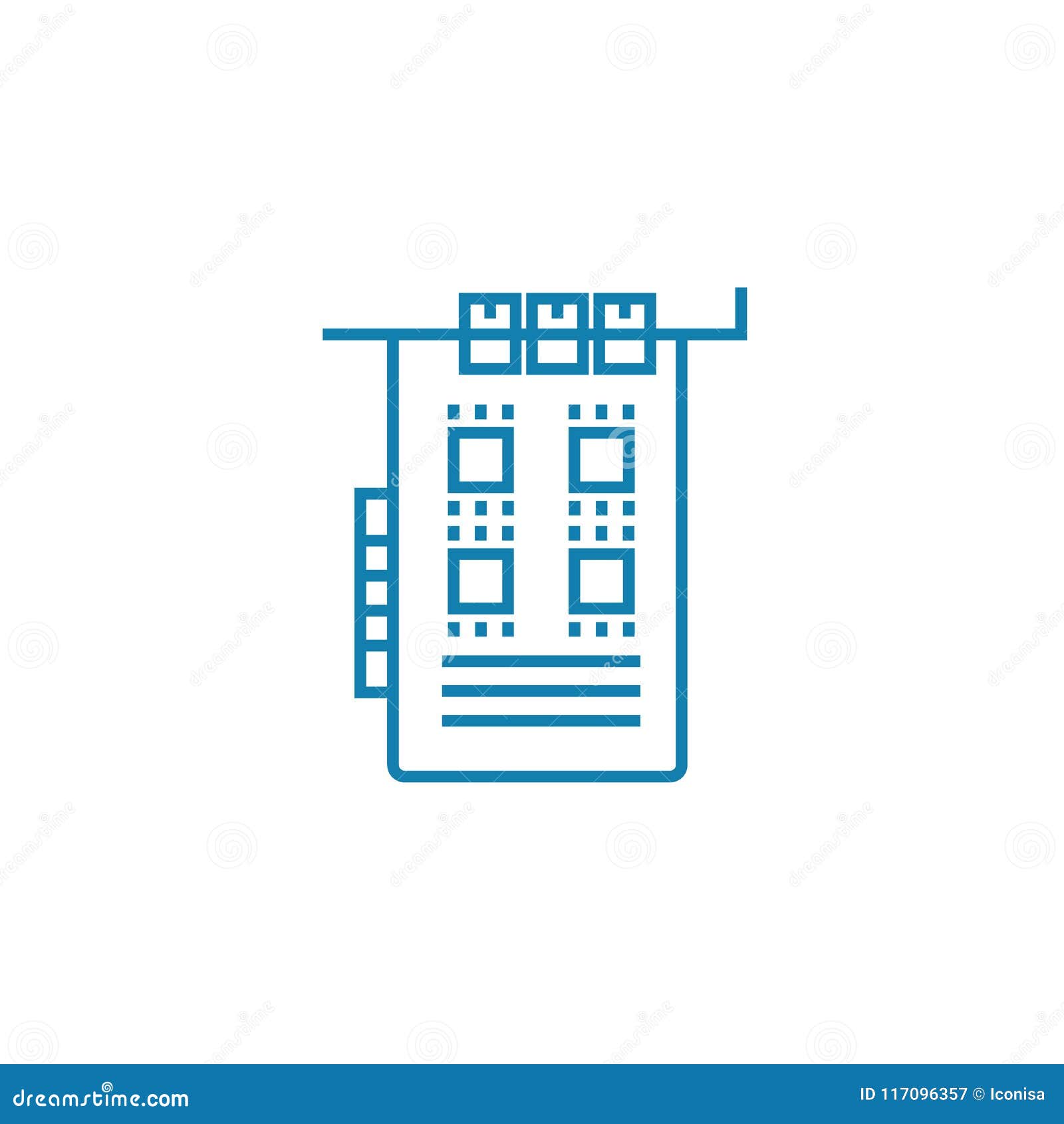 Pci Card Linear Icon Concept. Pci Card Line Vector Sign, Symbol ...