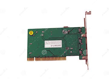 PCI Card, rear stock photo. Image of technology, function - 450116
