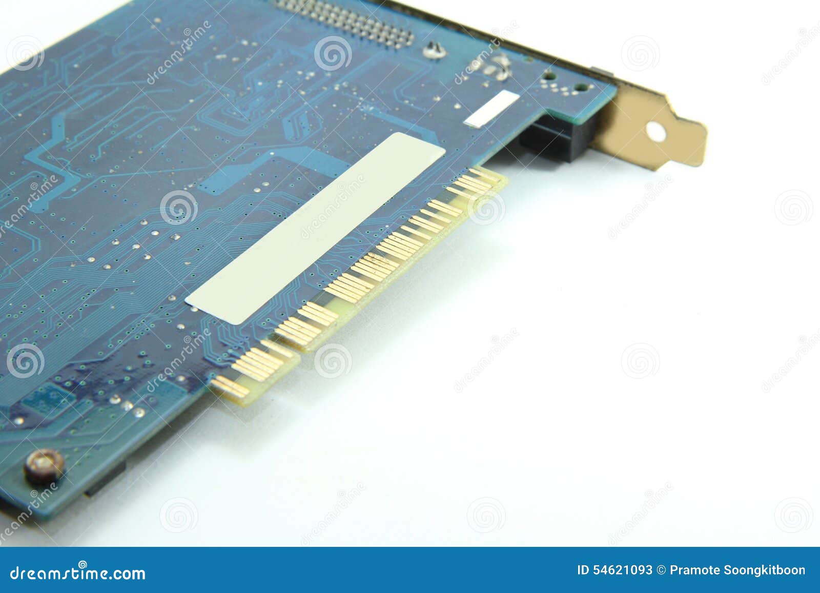 PCI device stock image. Image of electrical, capacitor - 54621093