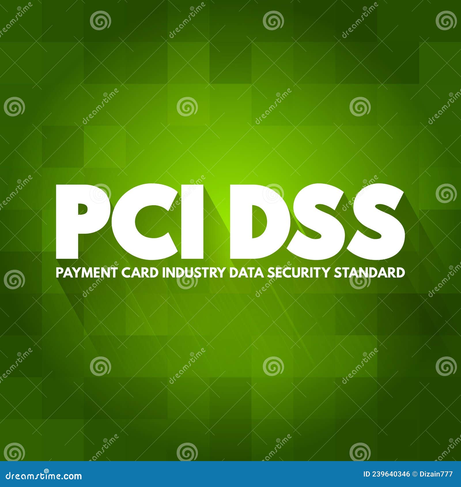PCI DSS - Payment Card Industry Data Security Standard Acronym, it ...
