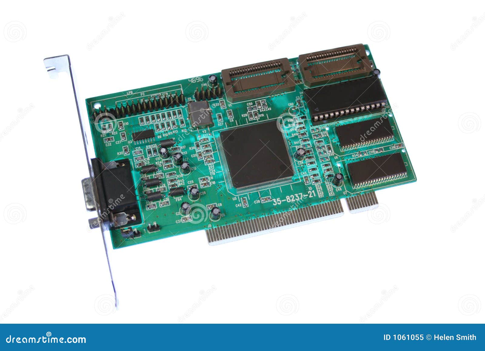 PCI Graphics Card stock image. Image of technology, graphics - 1061055