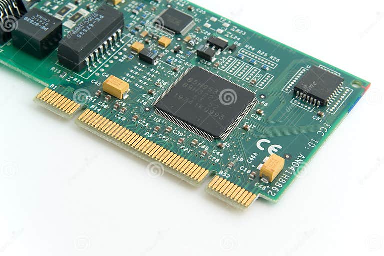 PCI network card stock photo. Image of digital, card, equipment - 1848246