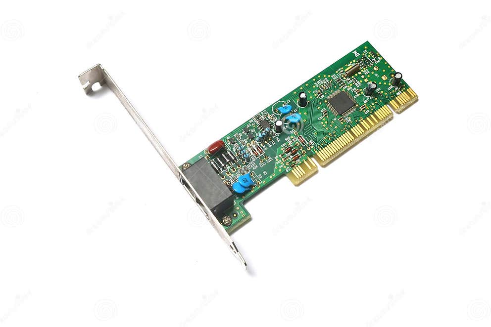 Pci network card stock photo. Image of electricity, adapter - 55945964