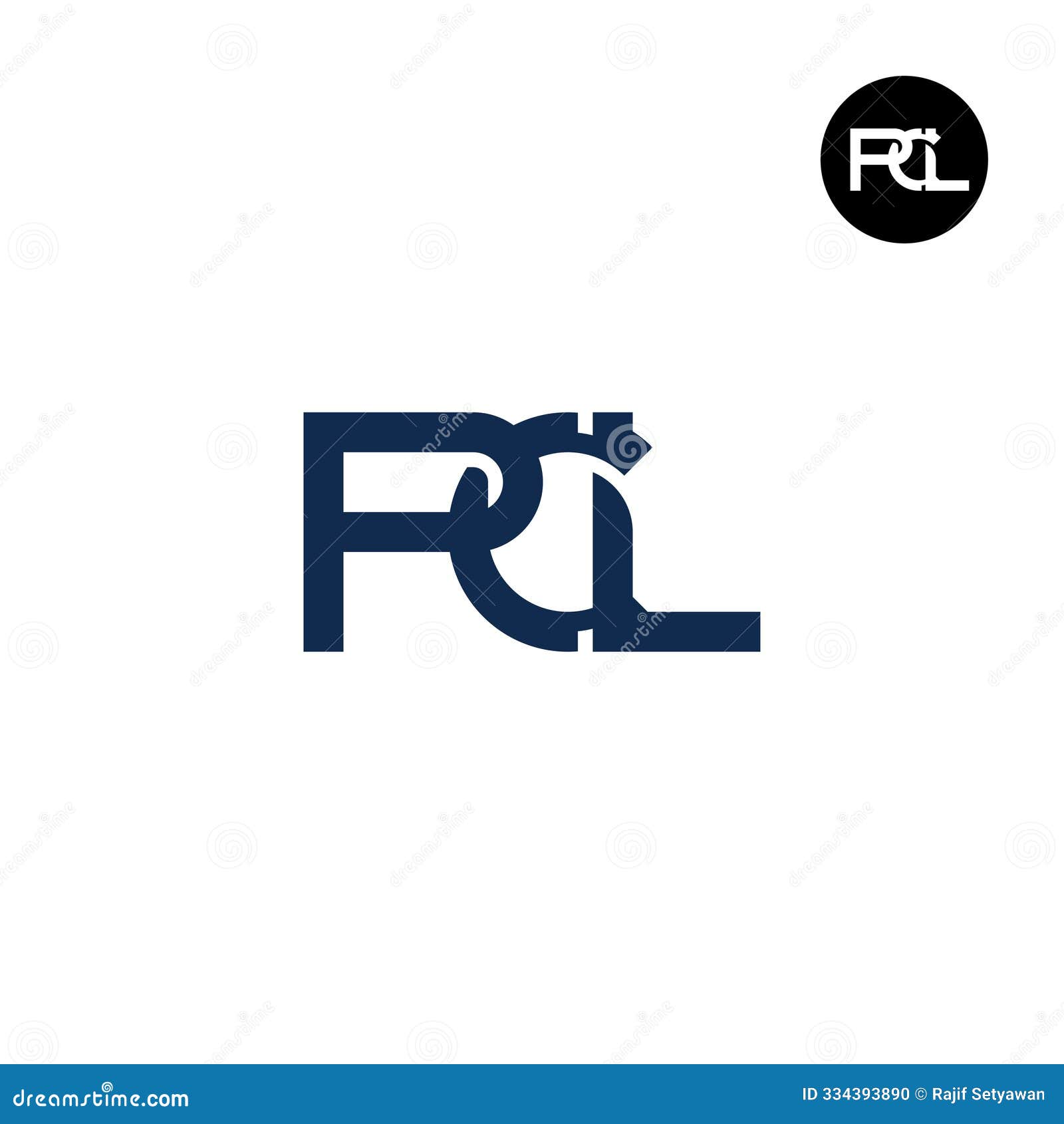 PCL Logo Letter Monogram Design Stock Vector - Illustration of initial ...
