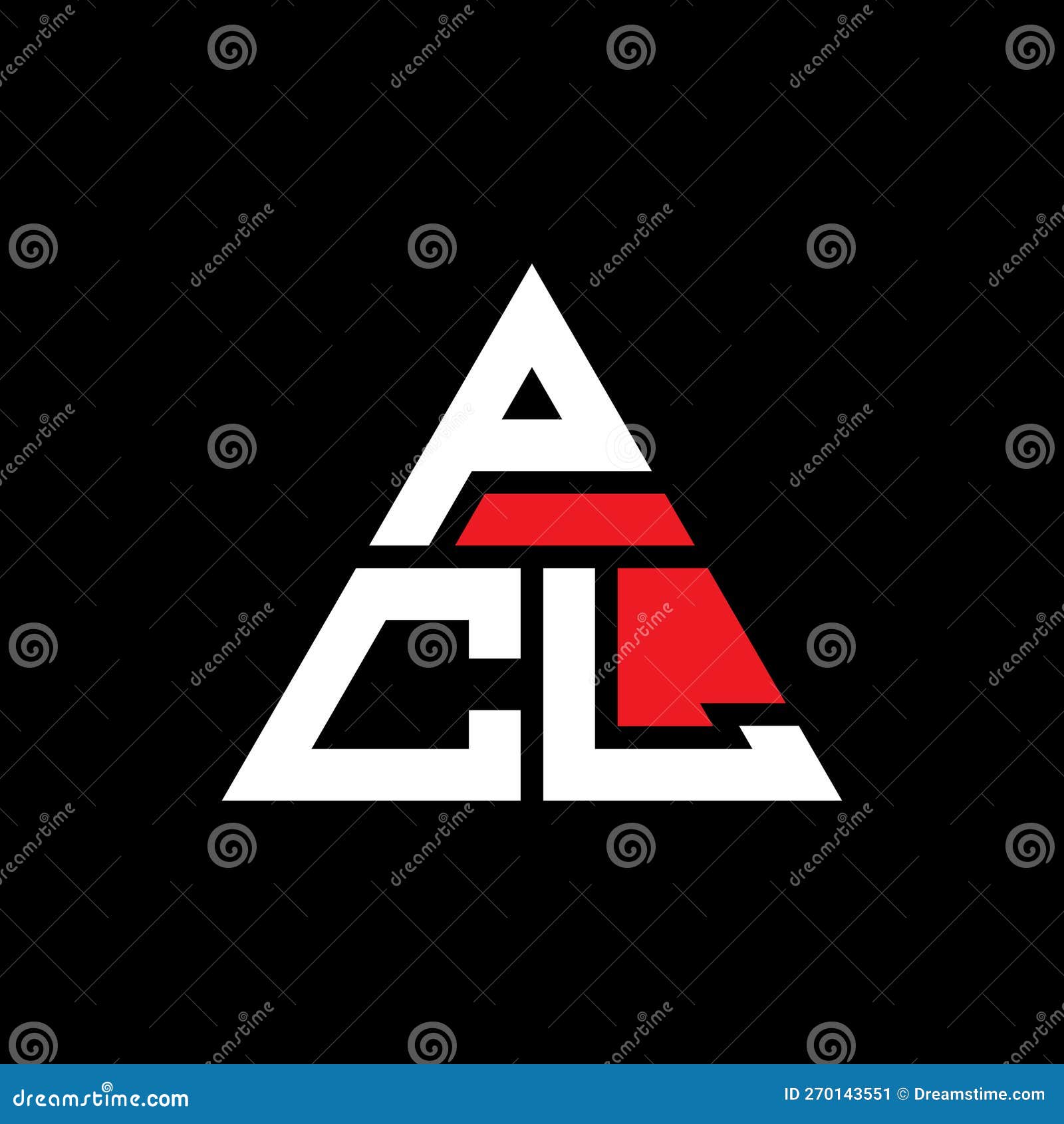 PCL Triangle Letter Logo Design with Triangle Shape. PCL Triangle Logo ...