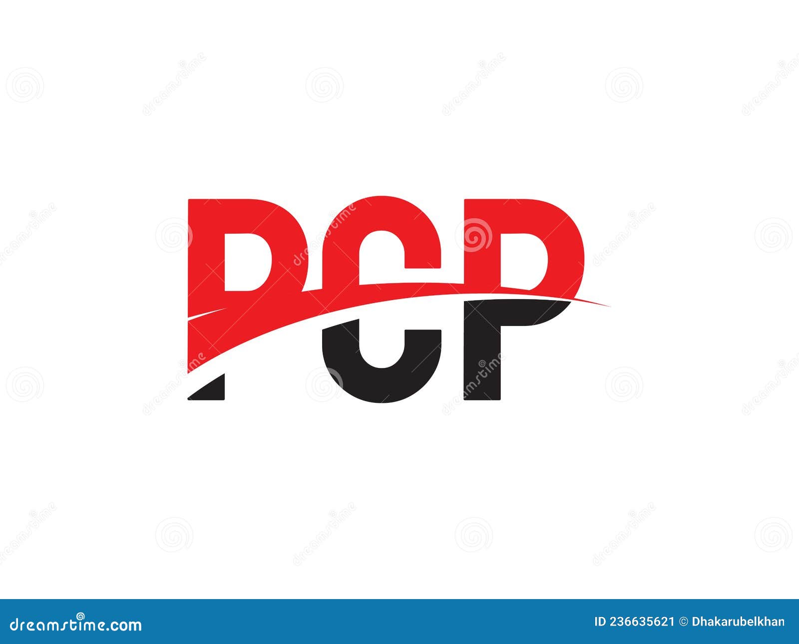 PCP Letter Initial Logo Design Vector Illustration Stock Vector ...