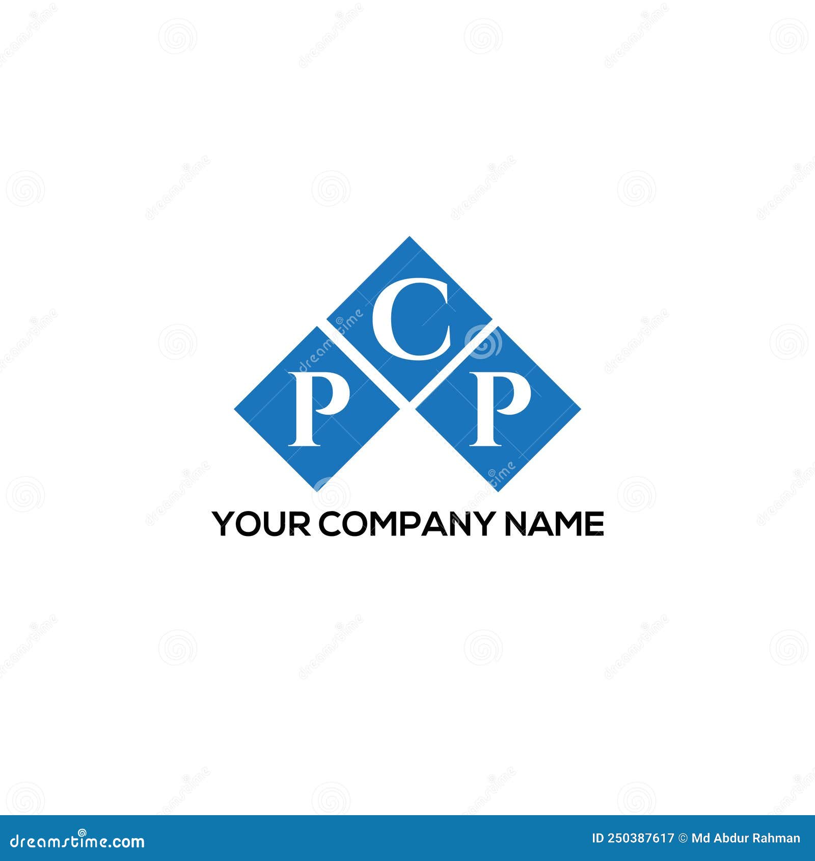 PCP Letter Logo Design on BLACK Background. PCP Creative Initials ...