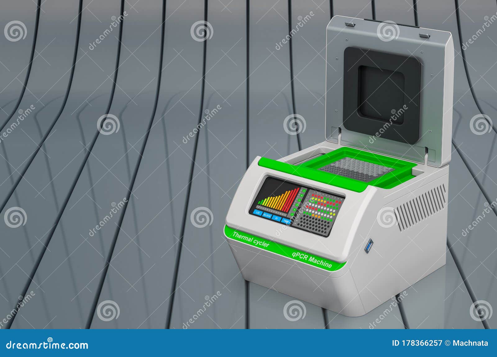 PCR Amplifier - Thermocycler For Rapid Diagnostics Cartoon Vector ...