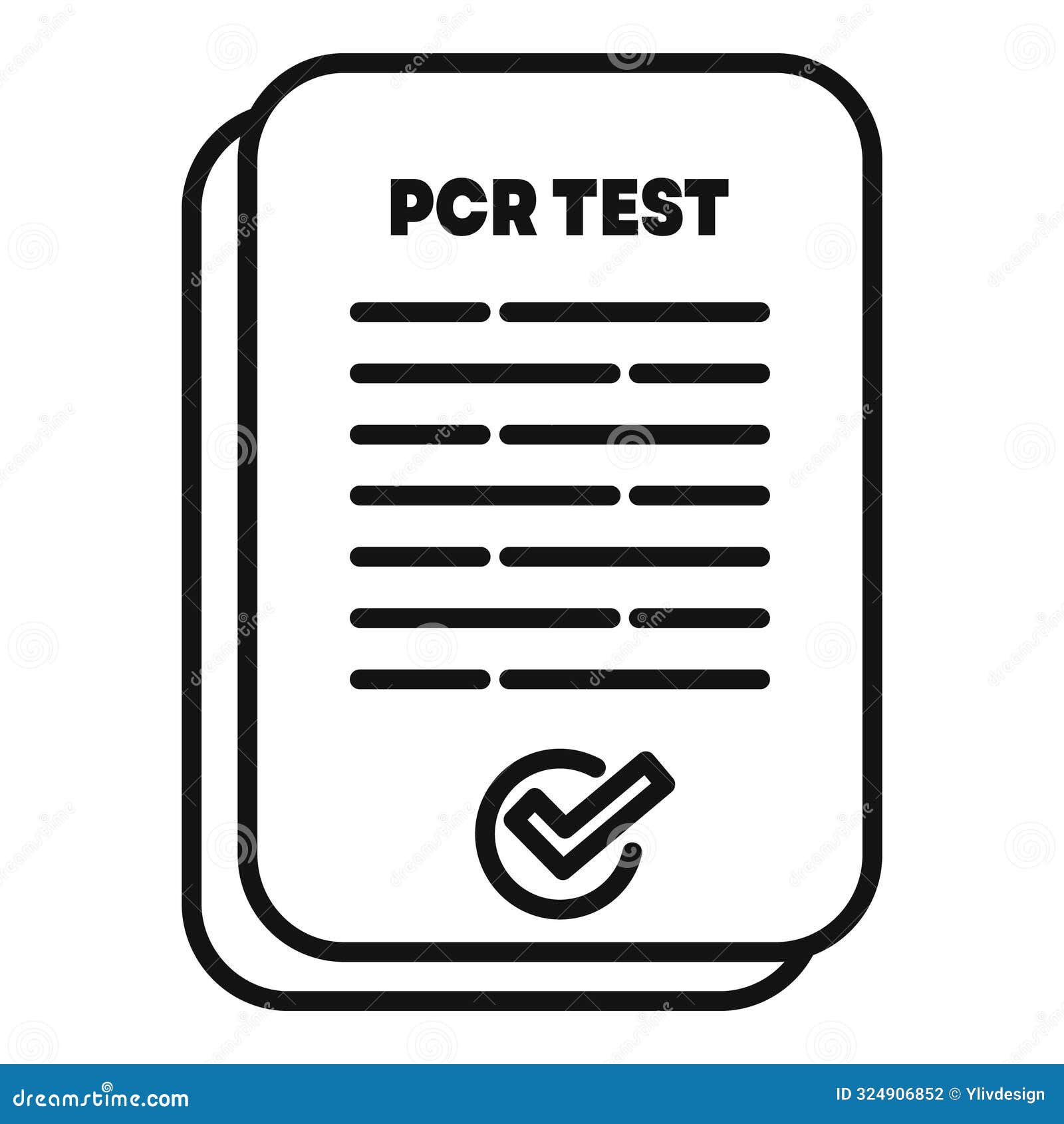 Negative Coronavirus Pcr Test Certificate QR Code On Smartphone Screen ...