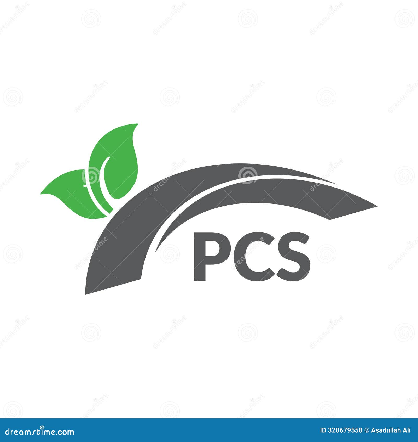 PCS Letter Logo Design on White Background. Creative Modern PCS Letter ...