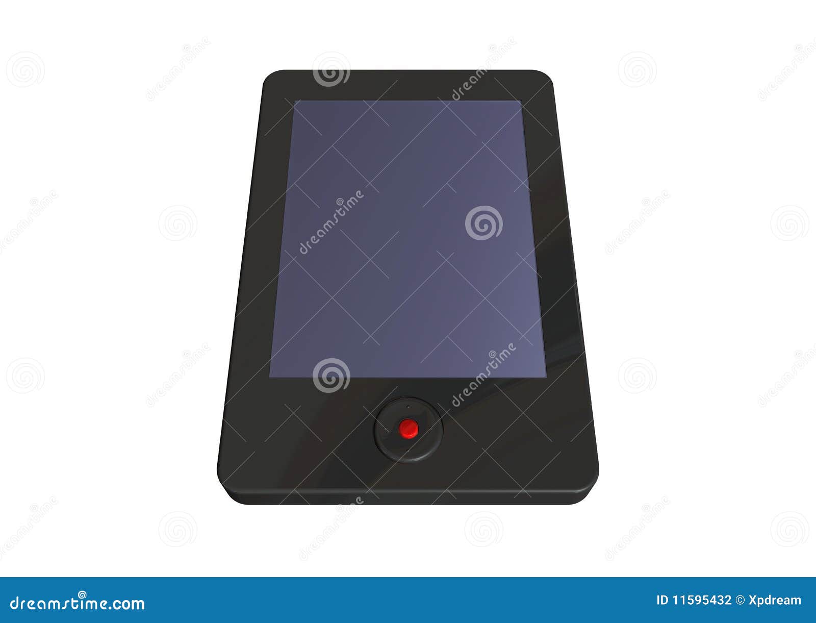 PDA stock illustration. Illustration of gadget, play - 11595432