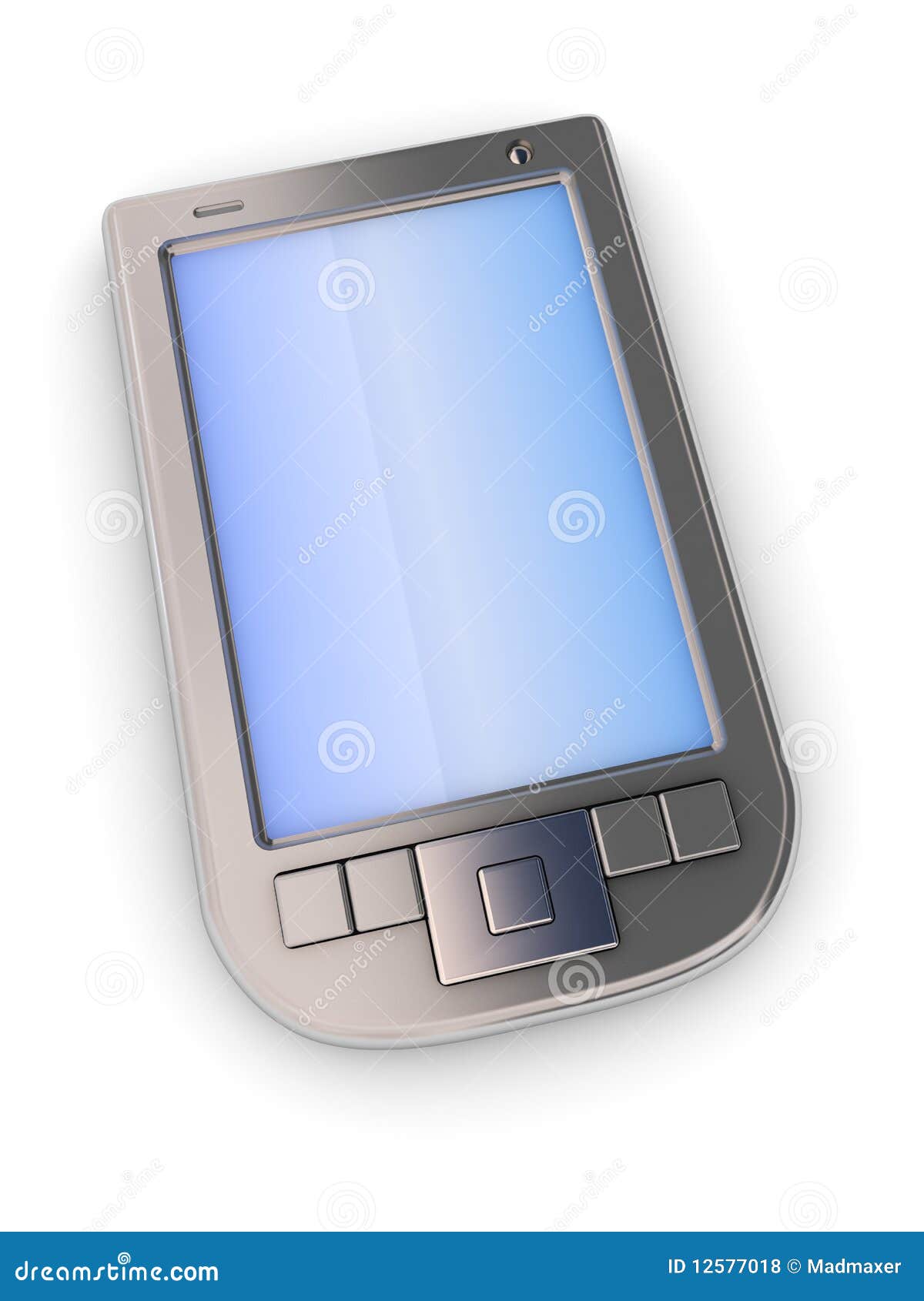 Pda stock illustration. Illustration of innovation, electronic - 12577018