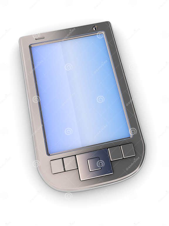 Pda stock illustration. Illustration of innovation, electronic - 12577018