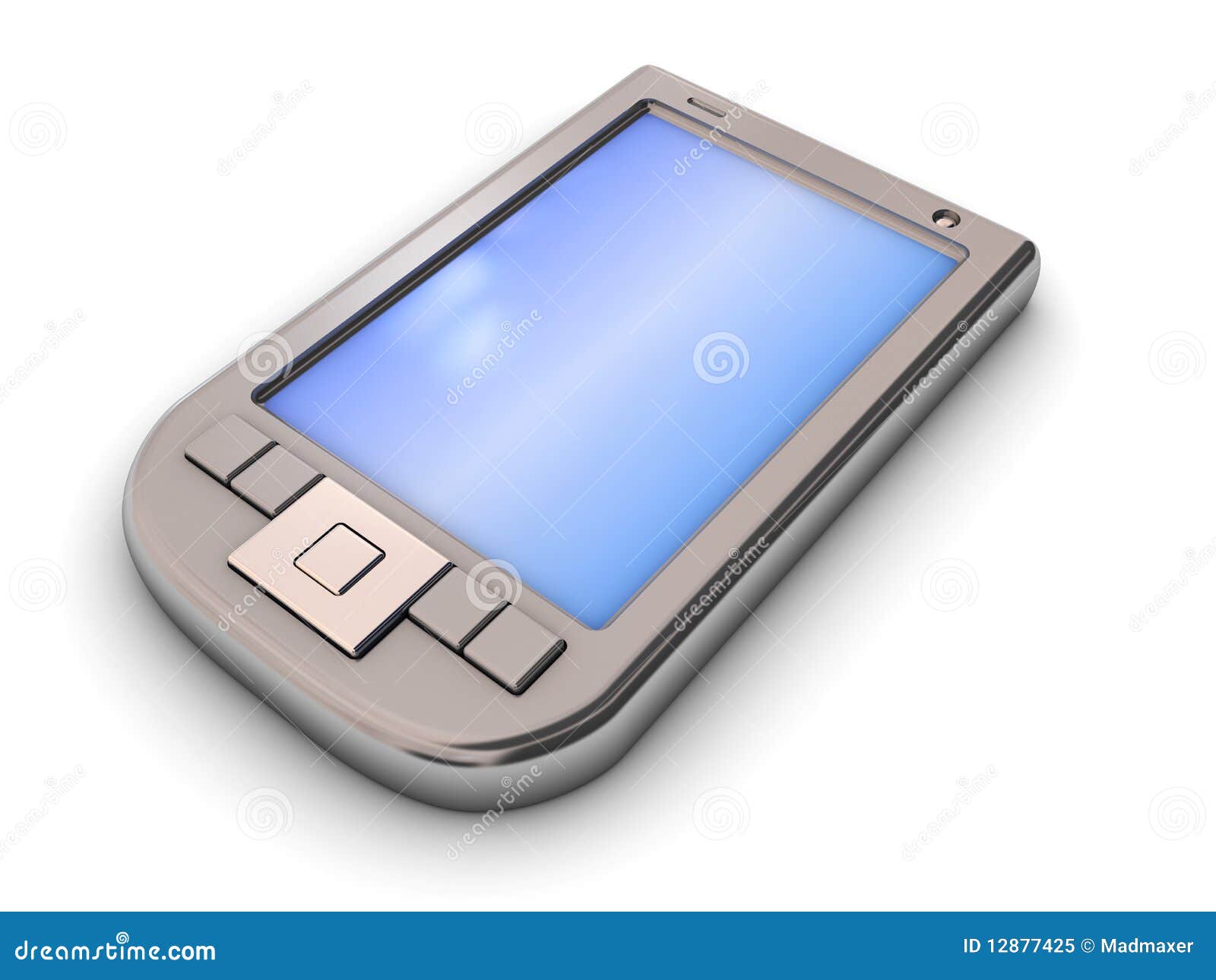 Pda stock illustration. Illustration of business, perspective - 12877425