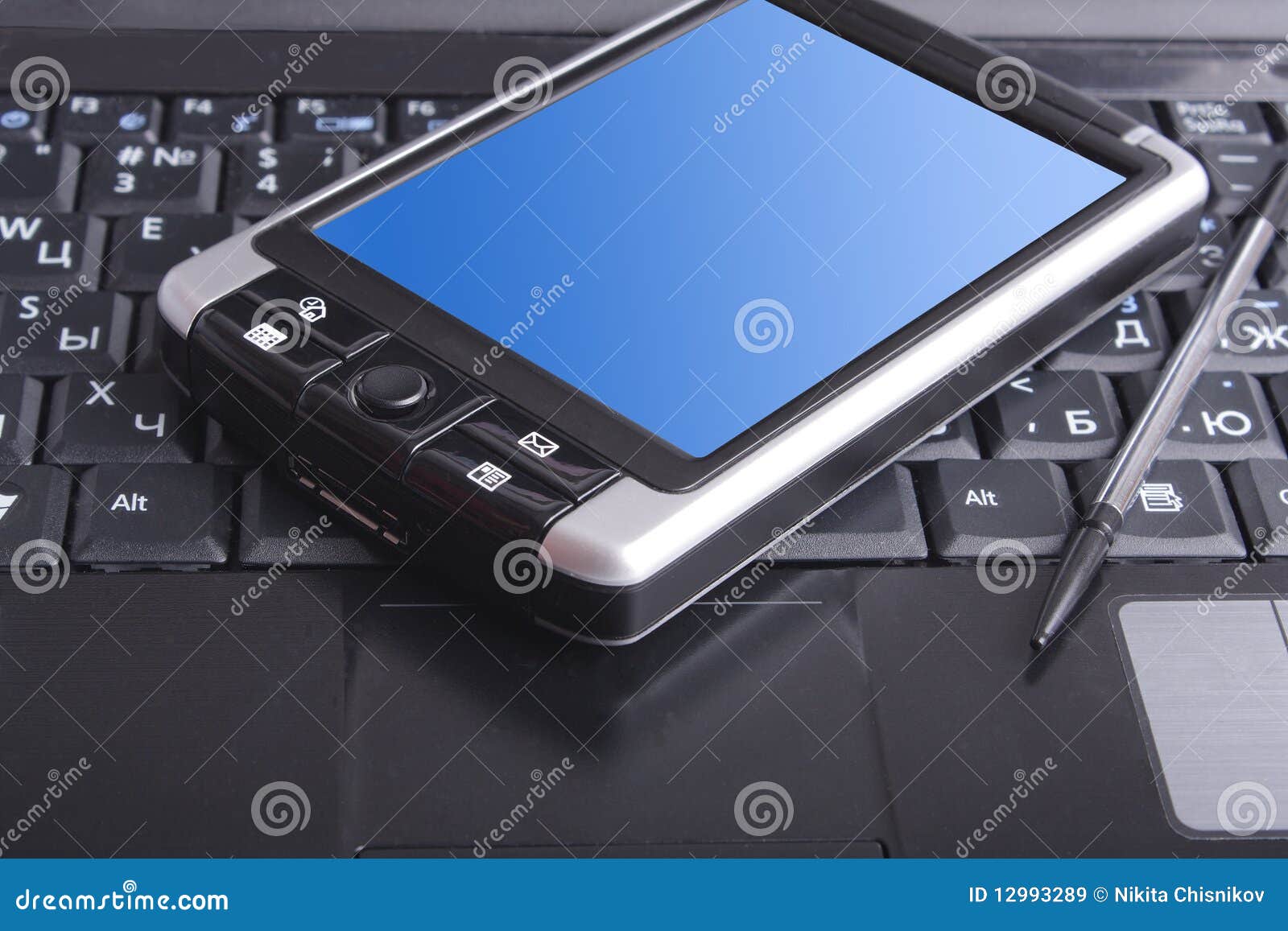 Pda stock image. Image of network, information, closeup - 12993289