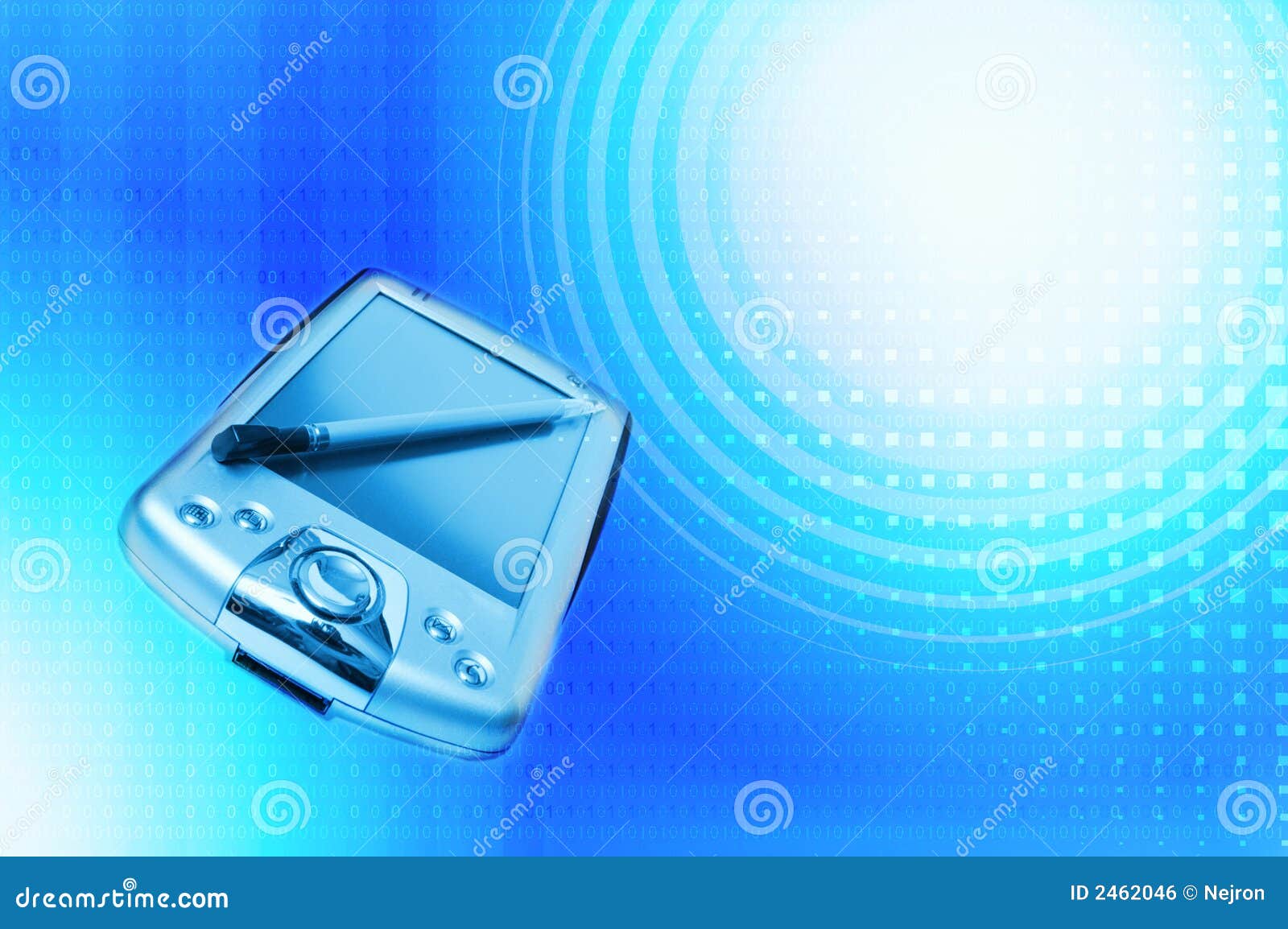 PDA stock photo. Image of design, illumination, display - 2462046