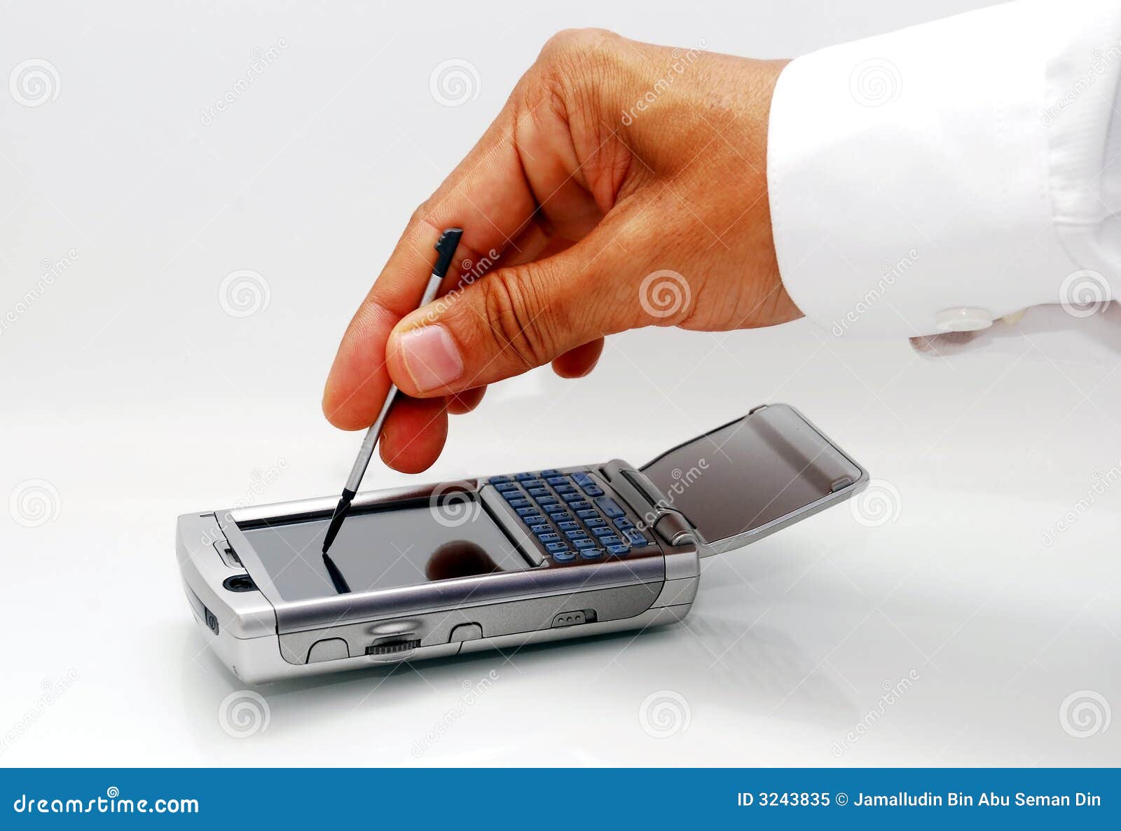 Pda image stock. Image du calandrez, copie, transmissions - 3243835