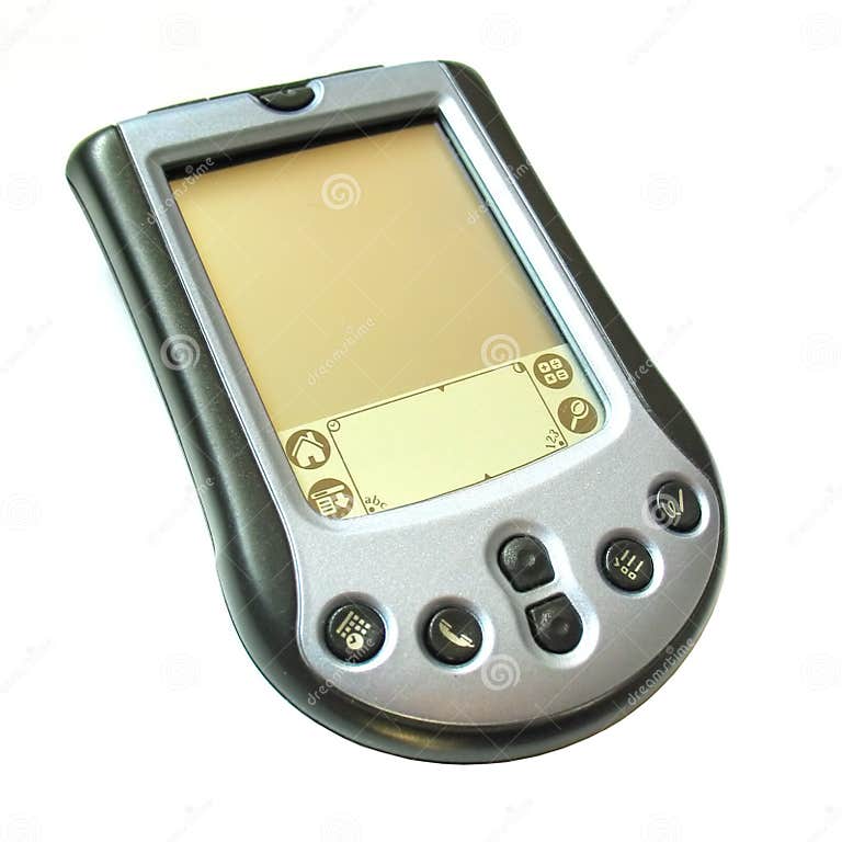 PDA stock image. Image of efficient, work, handheld, isolated - 93515