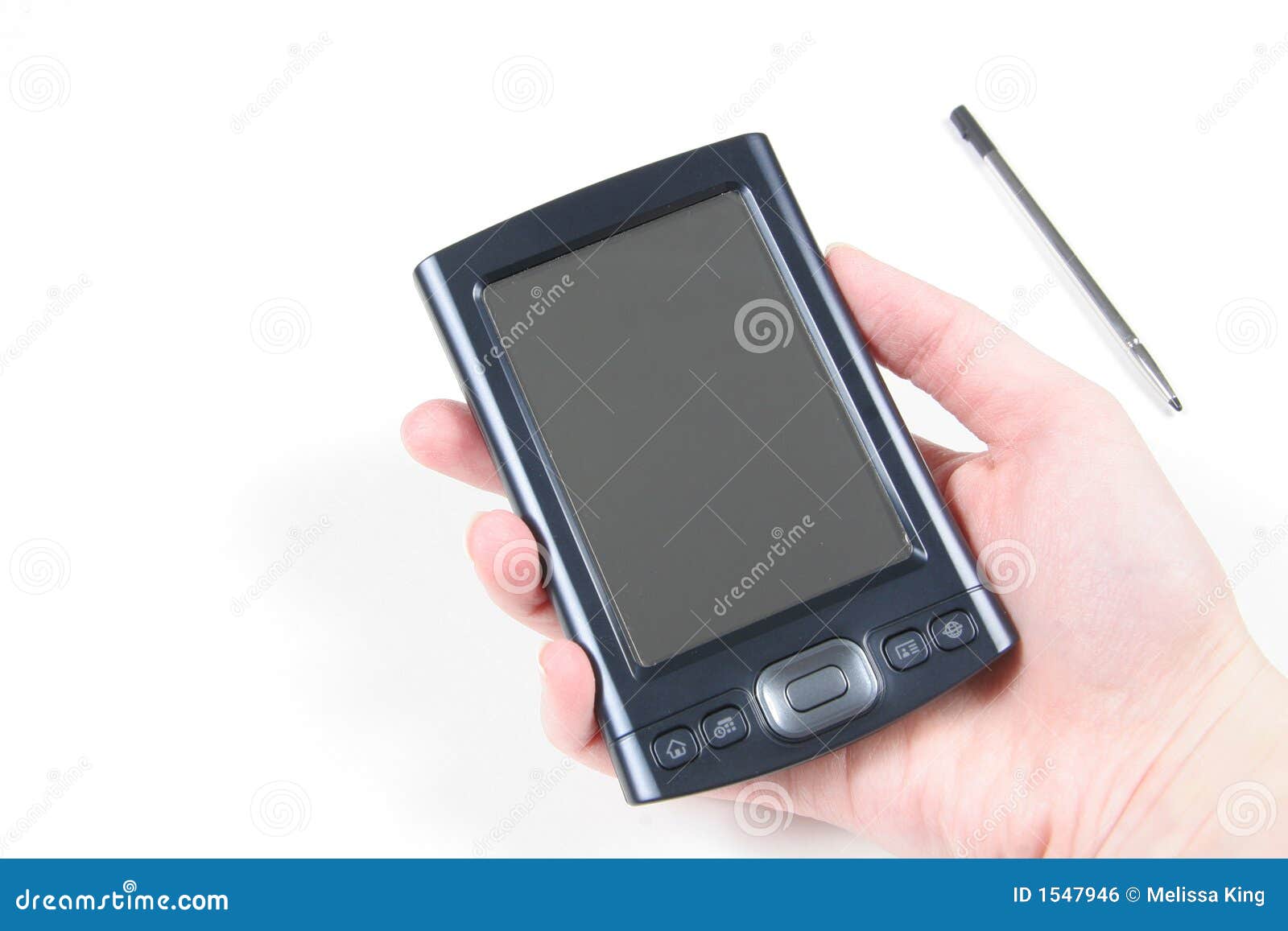 PDA a disposición foto de archivo. Imagen de aguja, mujer - 1547946