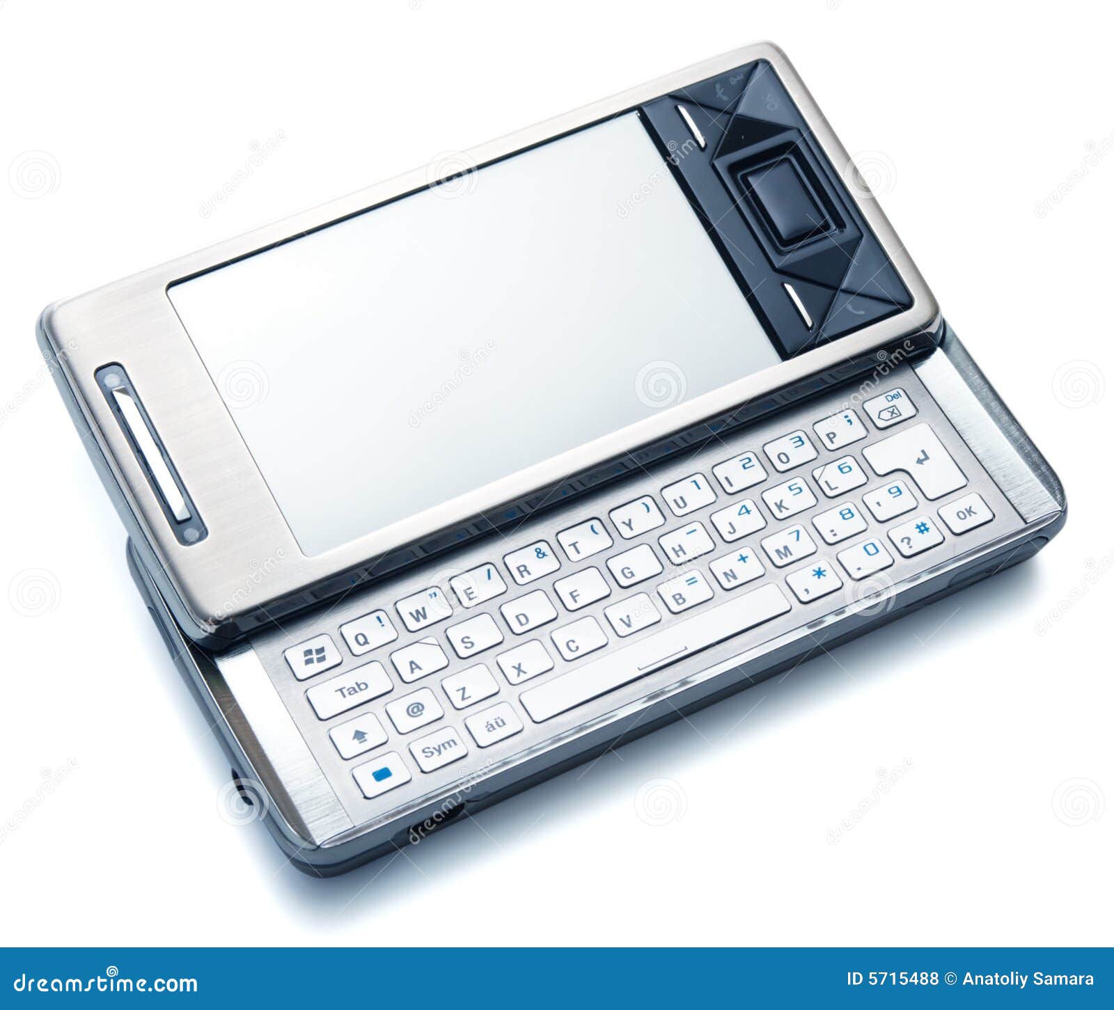 Pda, isolated stock photo. Image of business, interface - 5715488