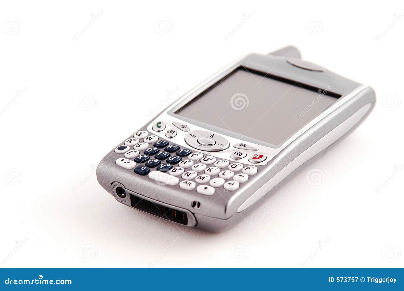 Pda Mobile Phone Stock Image Image Of Organizer Qwerty 573757