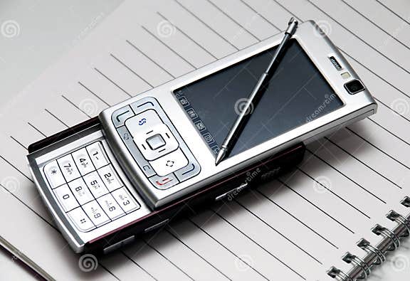 Pda phone stock photo. Image of palm, handphone, network - 3498094