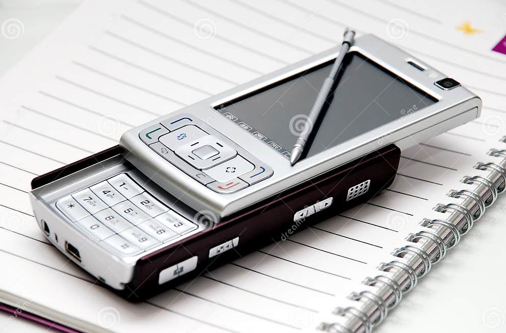 Pda phone stock photo. Image of palmtop, palm, technology - 3498118
