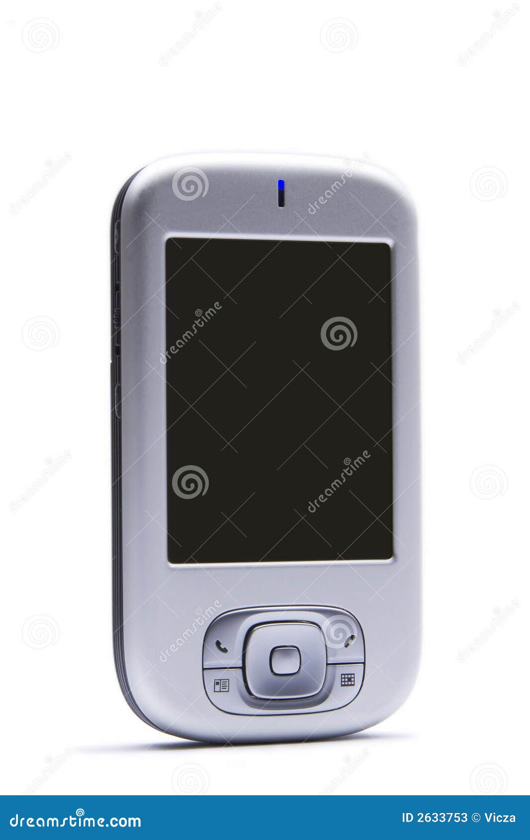 PDA in portrait #01 stock image. Image of cellphone, pocket - 2633753