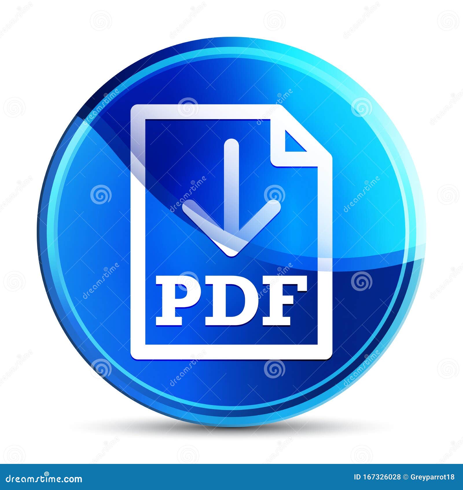 PDF Document Download Icon Glassy Vibrant Sky Blue Round Button ... PDF Document Download Icon Glassy Vibrant Sky Blue Round Button ...