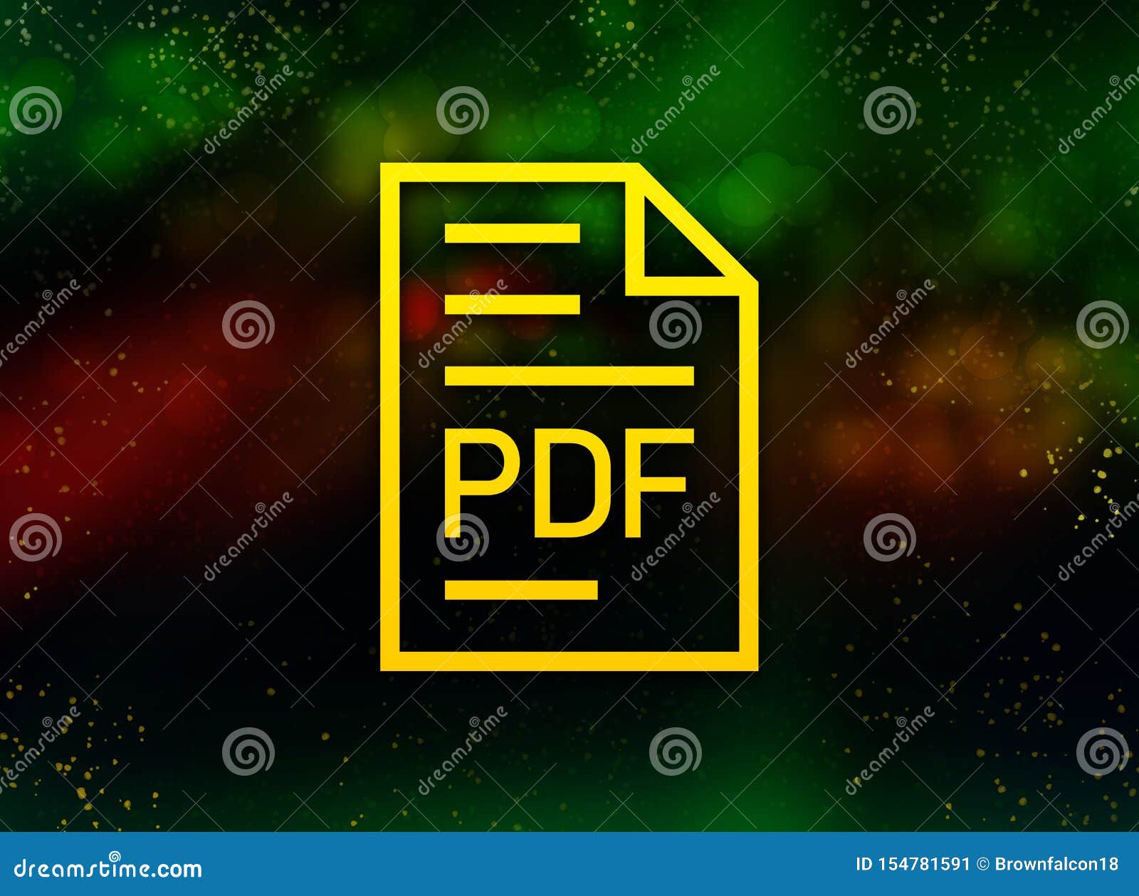 PDF Document Page Icon Abstract Bokeh Dark Background Stock ... PDF Document Page Icon Abstract Bokeh Dark Background Stock ...