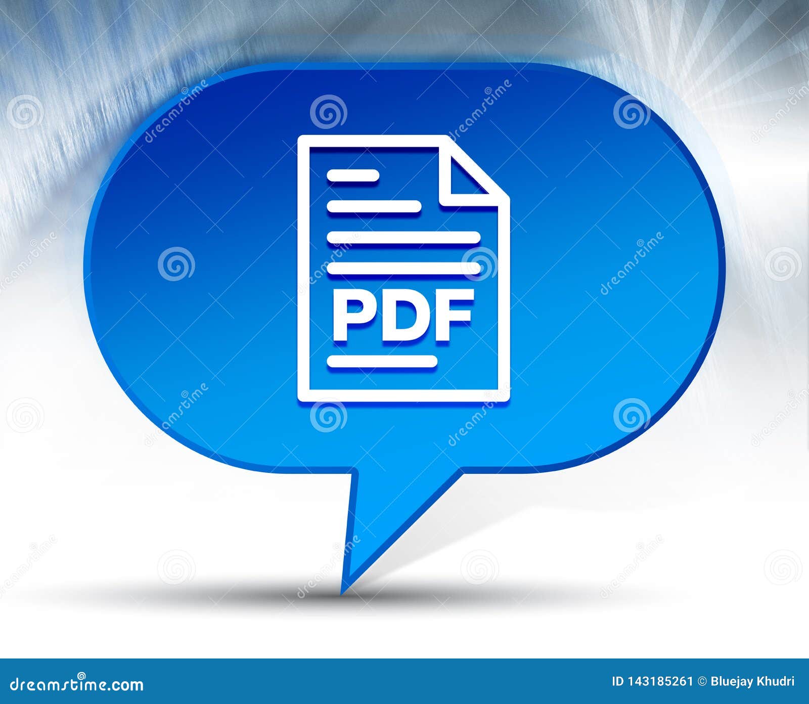 PDF Document Page Icon Blue Bubble Background Stock Illustration ... PDF Document Page Icon Blue Bubble Background Stock Illustration ...