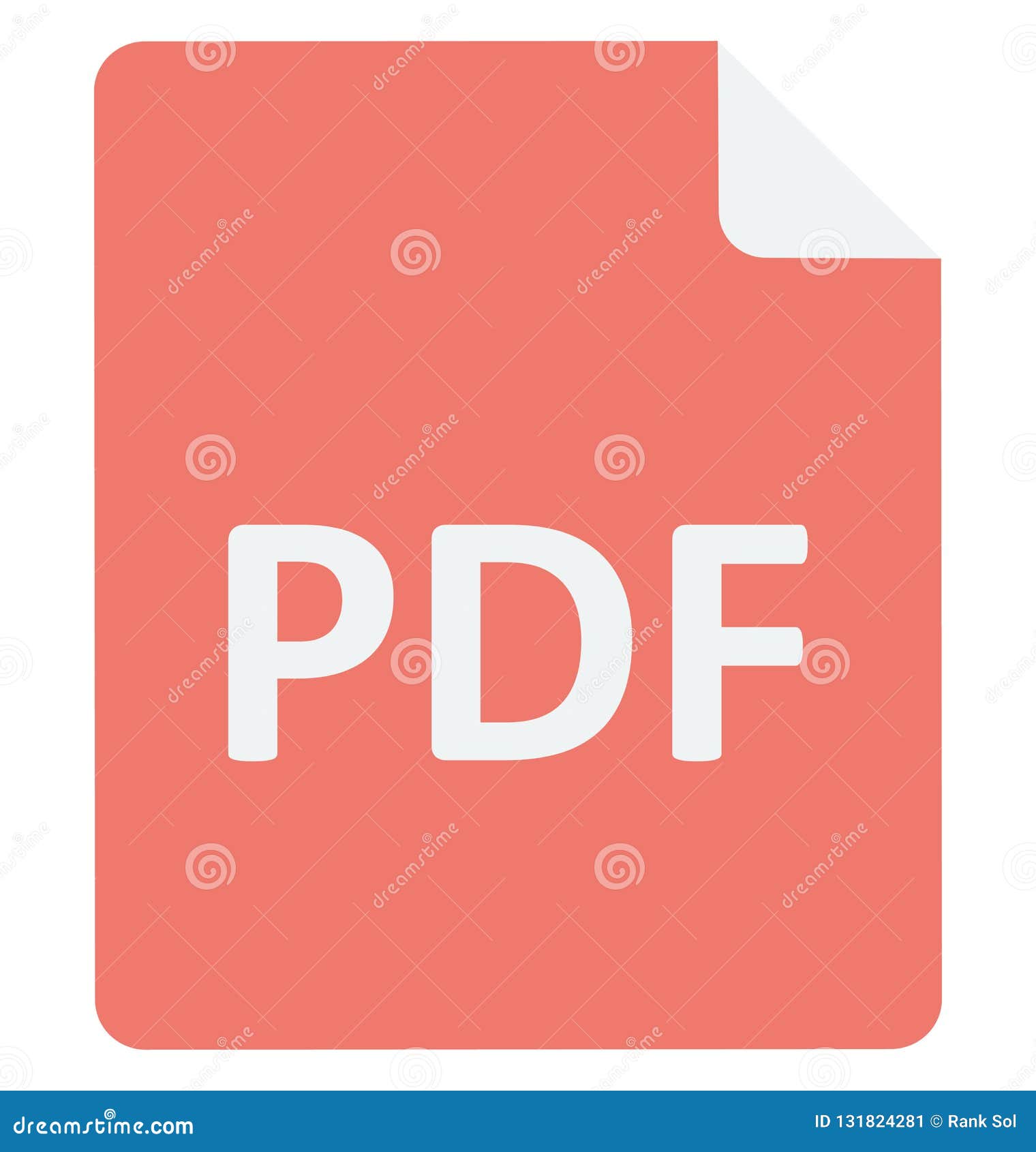 Pdf File Vector Icon that Can Be Easily Edit or Modified Pdf File ...