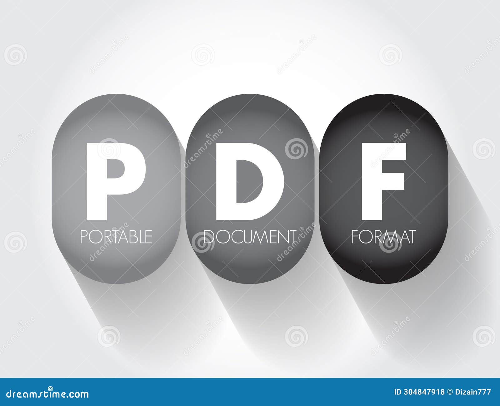PDF - Portable Document Format Acronym, Technology Concept Background ... PDF - Portable Document Format Acronym, Technology Concept Background ...