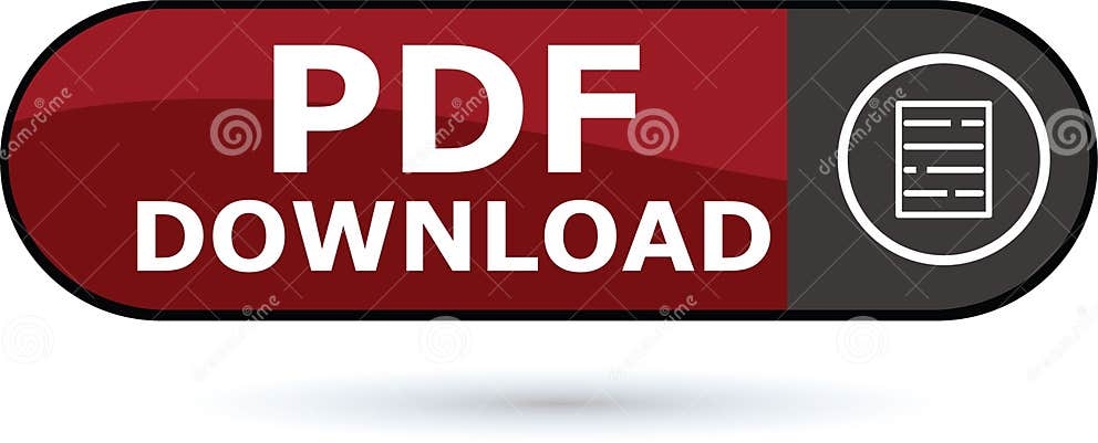 Pdf Web Button Pdf Download Button with Icon Symbol Vector File Stock ...