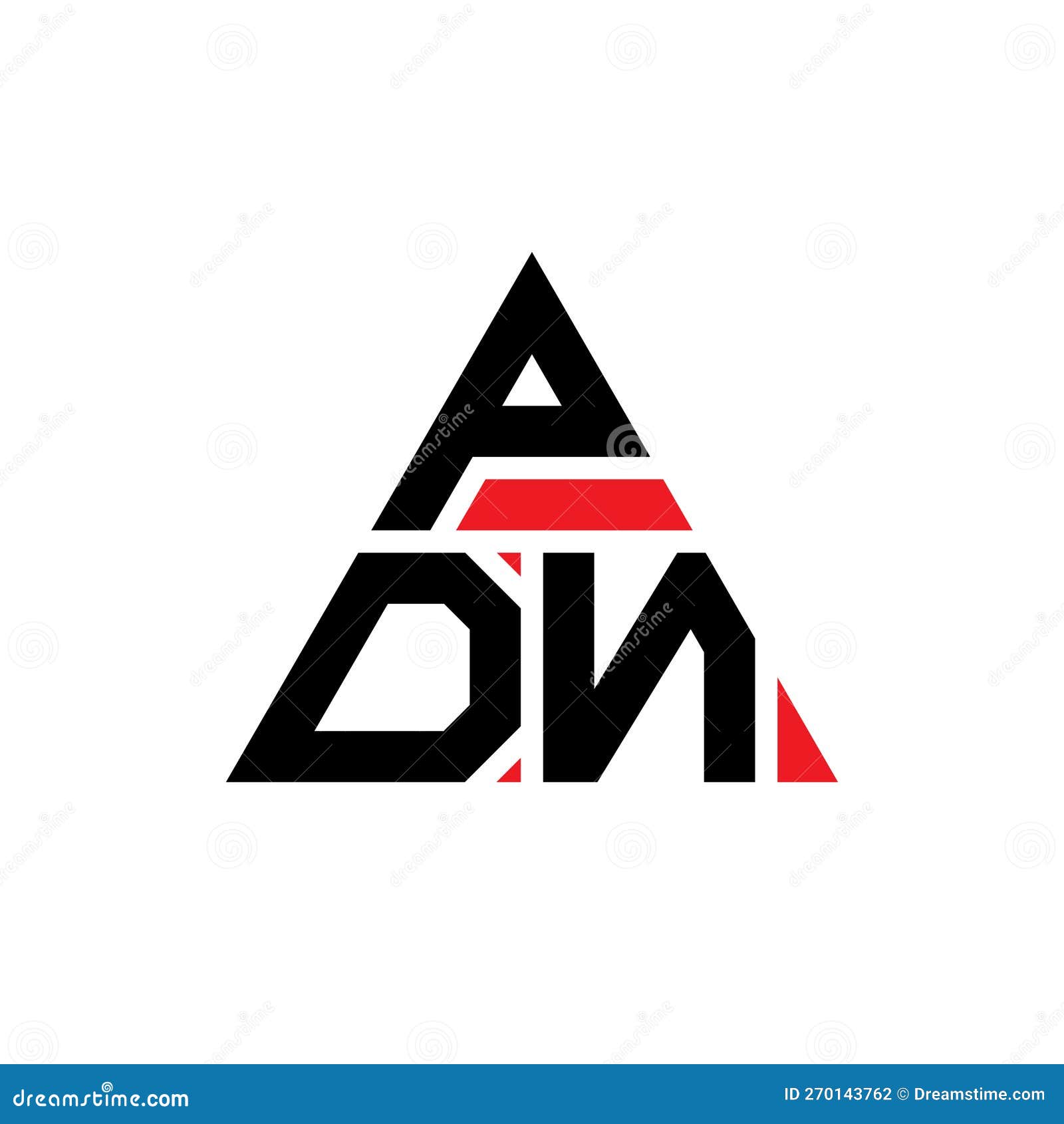PDN Triangle Letter Logo Design with Triangle Shape. PDN Triangle Logo ...