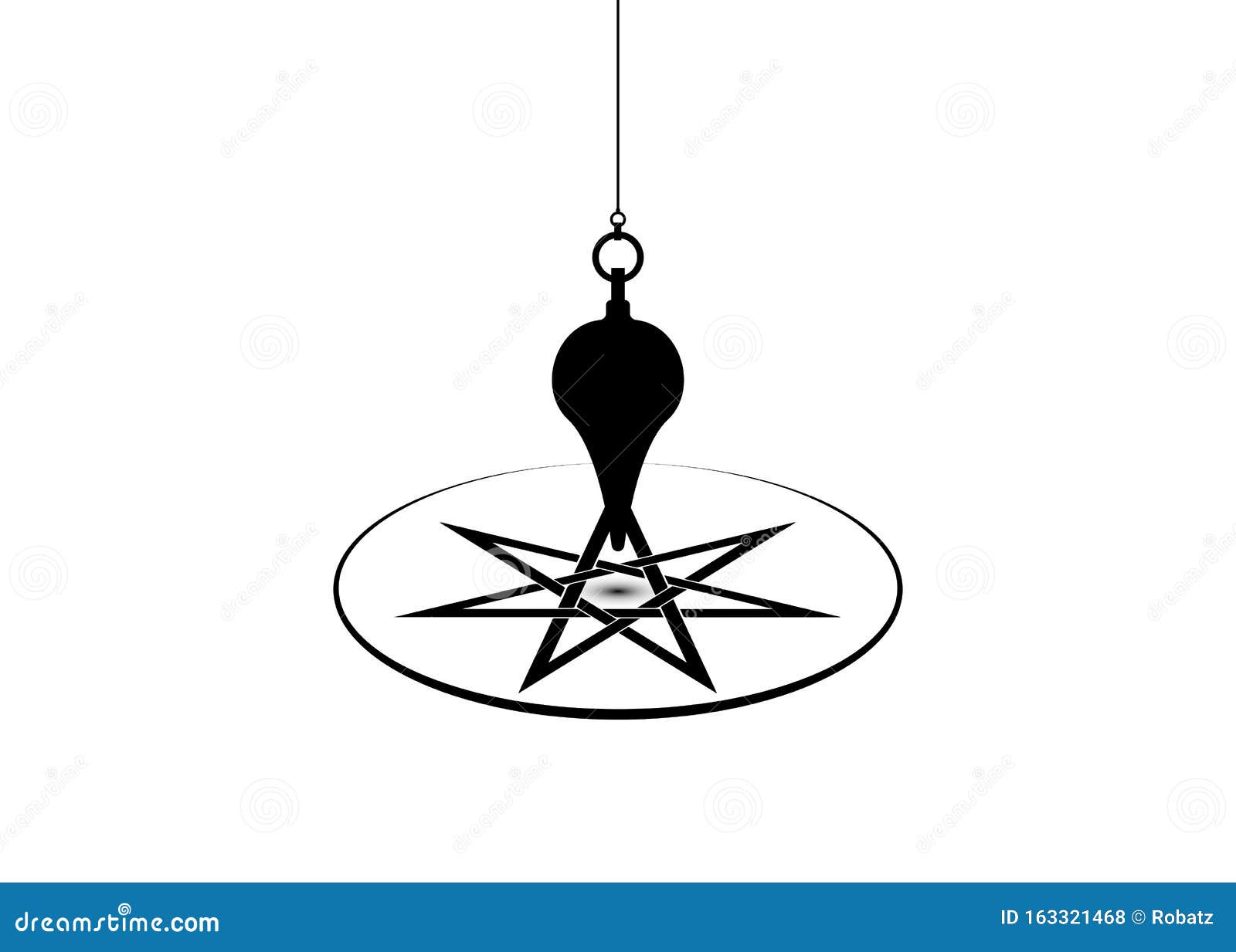 Pendulum for Using Asking Questions. Esoteric Pendulum Magic for ...