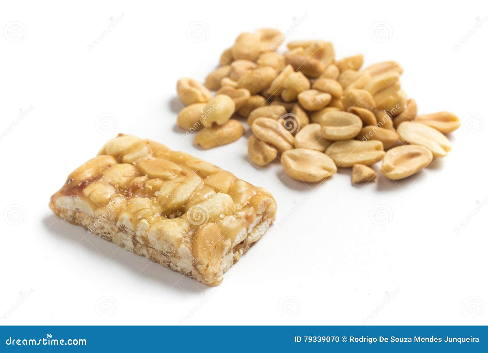 Pe De Moleque. Brazilian Peanut Candy Stock Photo - Image of food ...