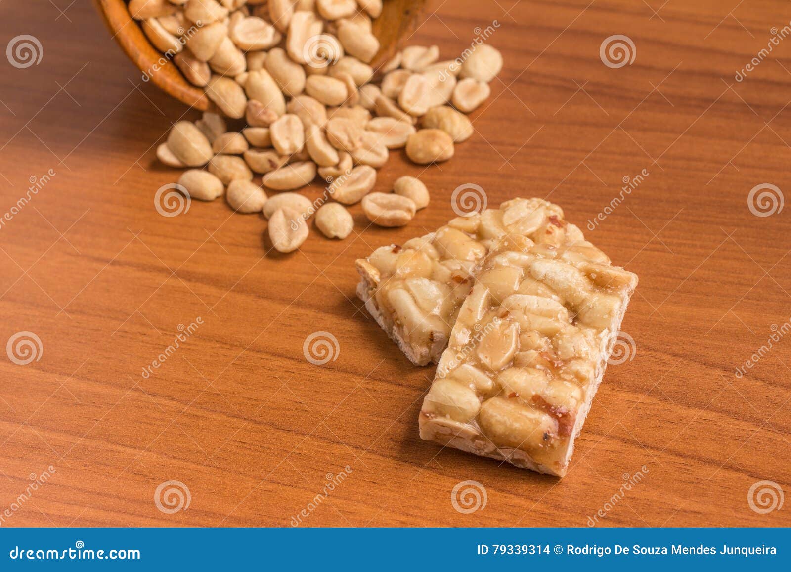 Pe De Moleque. Brazilian Peanut Candy Royalty-Free Stock Image ...