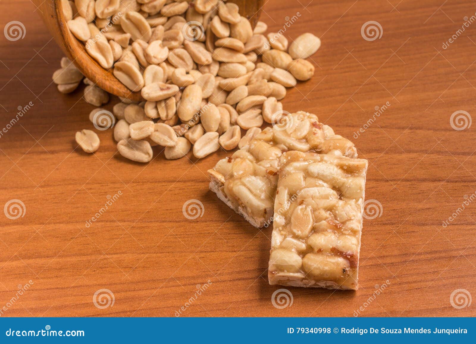 Pe De Moleque. Brazilian Peanut Candy Royalty-Free Stock Photo ...