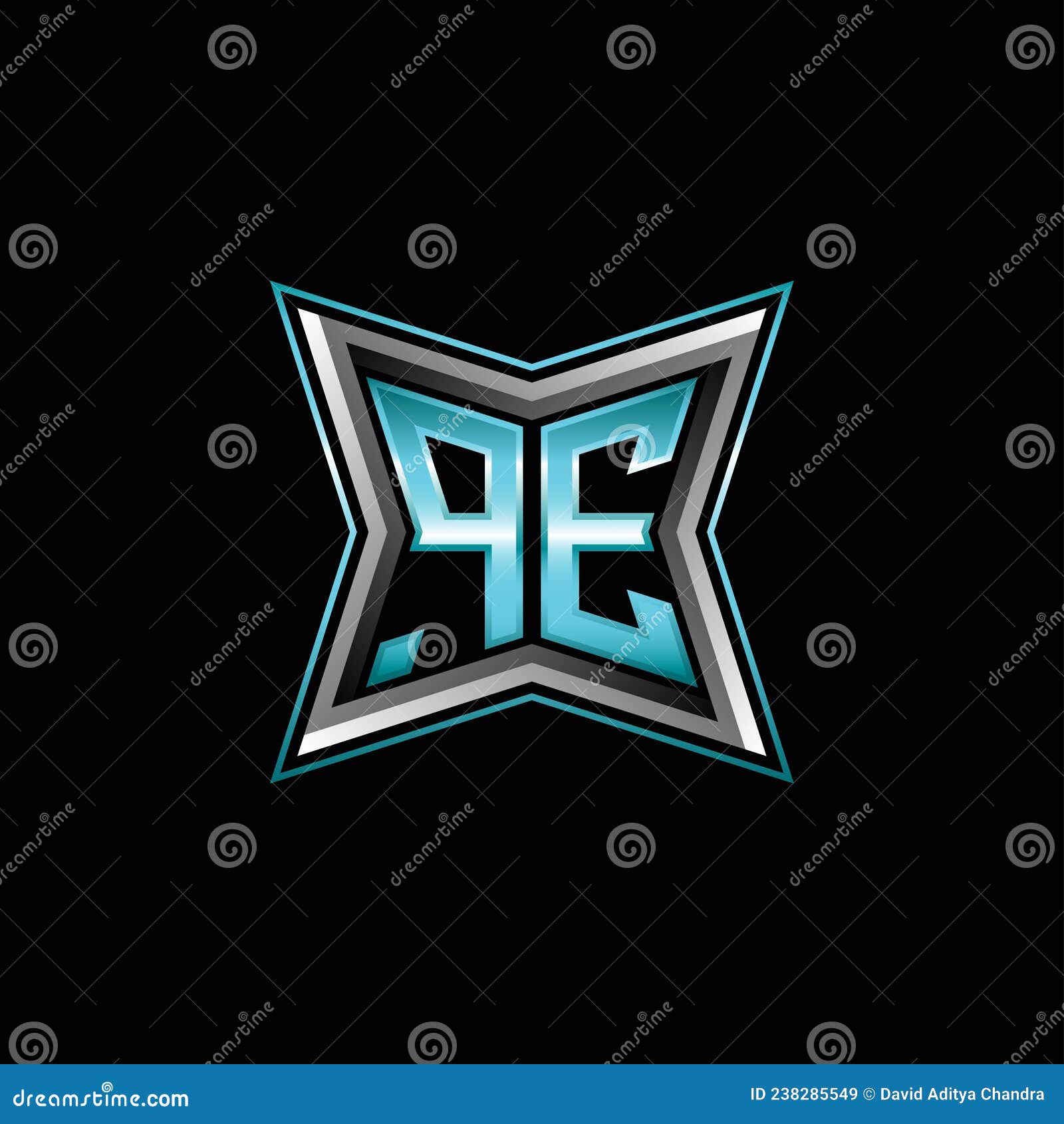 PE Logo Monogram Geometric Modern Design Stock Vector - Illustration of ...