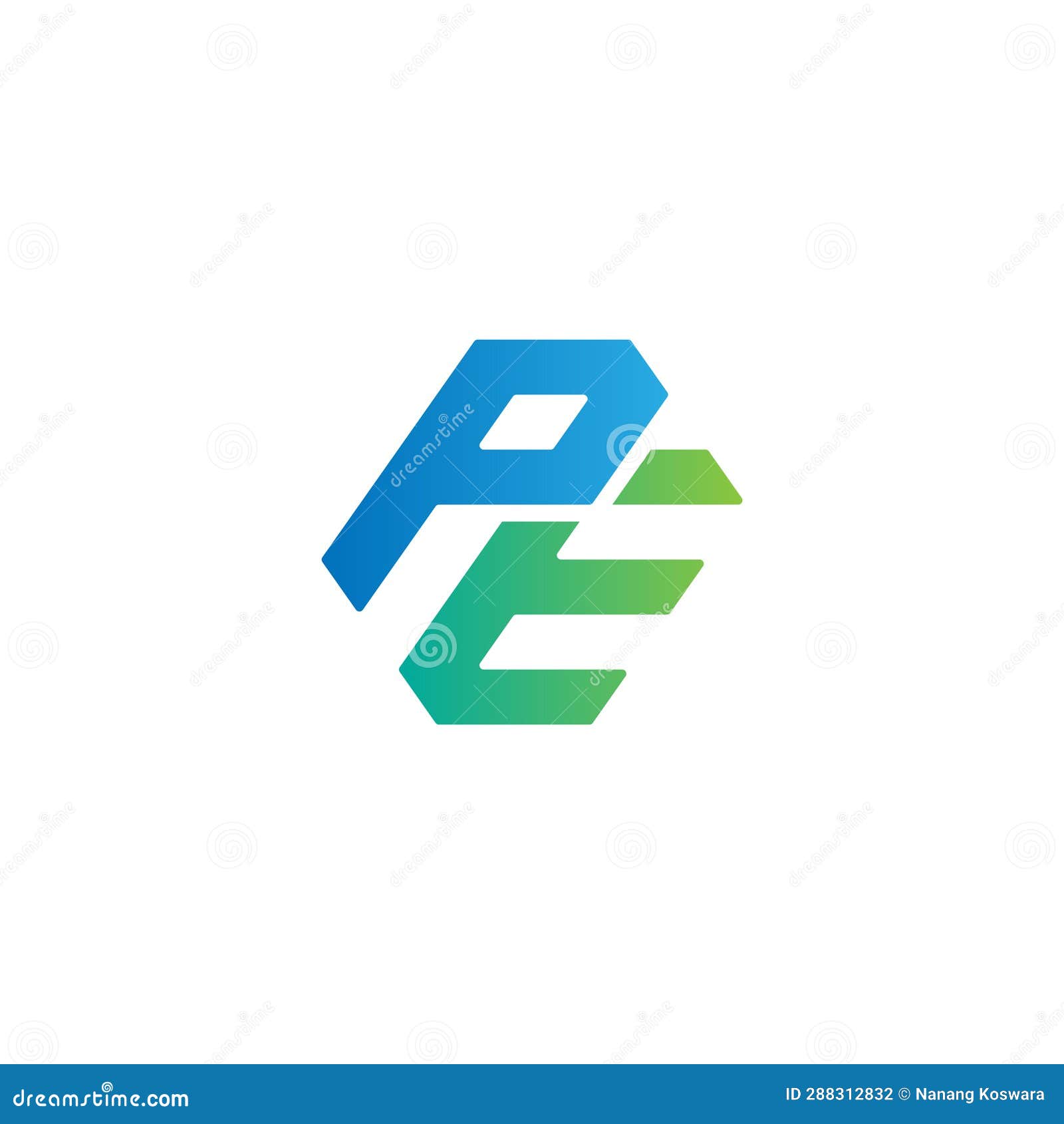 PE Logo, PE Monogram, Initial PE Logo, Letter PE Logo, Creative Icon ...